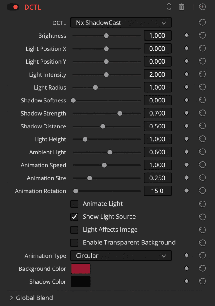 ShadowCast for DaVinci Resolve - Nx Color